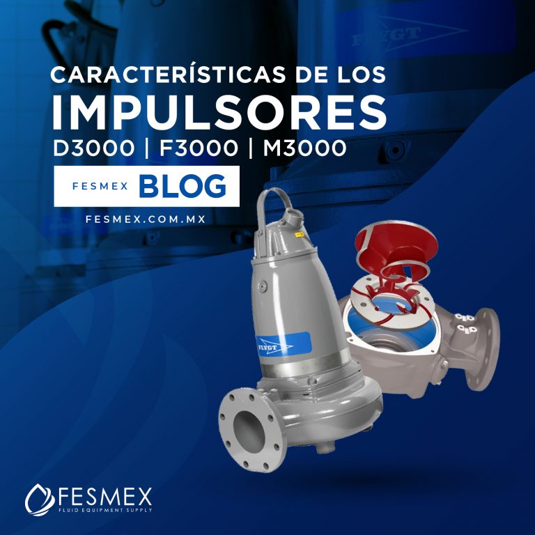 Características de Impulsores Flygt Serie 3000 (parte 2). – Fesmex